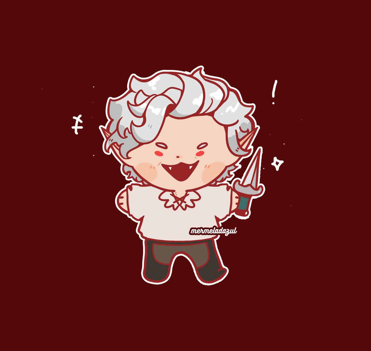 little vampire pin PO – mermeladazul