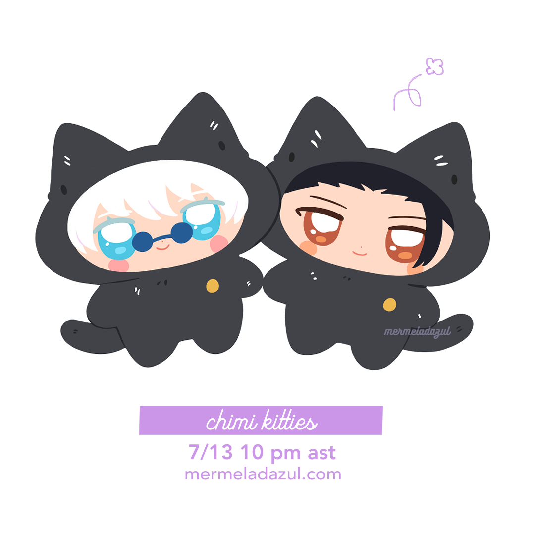 stsg chimi kitties [PREORDER] – mermeladazul